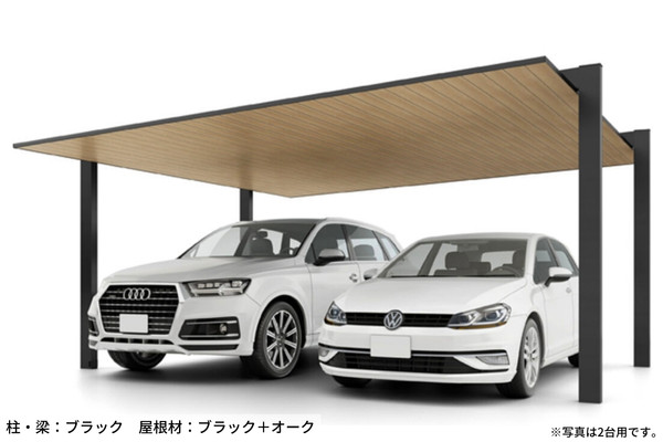 LIXIL カーポートSC 2台用 縦2連棟タイプの詳細見積ページ｜カーポートならエクスガーデンナビ