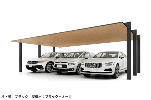 LIXIL カーポートSC 3台用の詳細見積ページ｜カーポートならエクスガーデンナビ