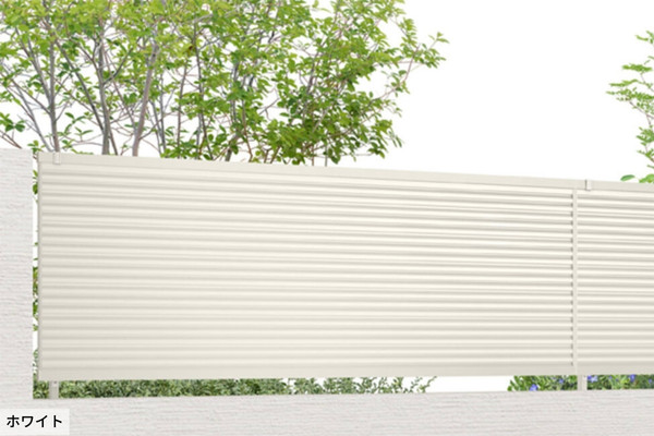 LIXIL フェンスAB YL1型 横ルーバー1 アルミ形材色（10mあたりの参考価格）の詳細見積ページ｜ フェンスならエクスガーデンナビ